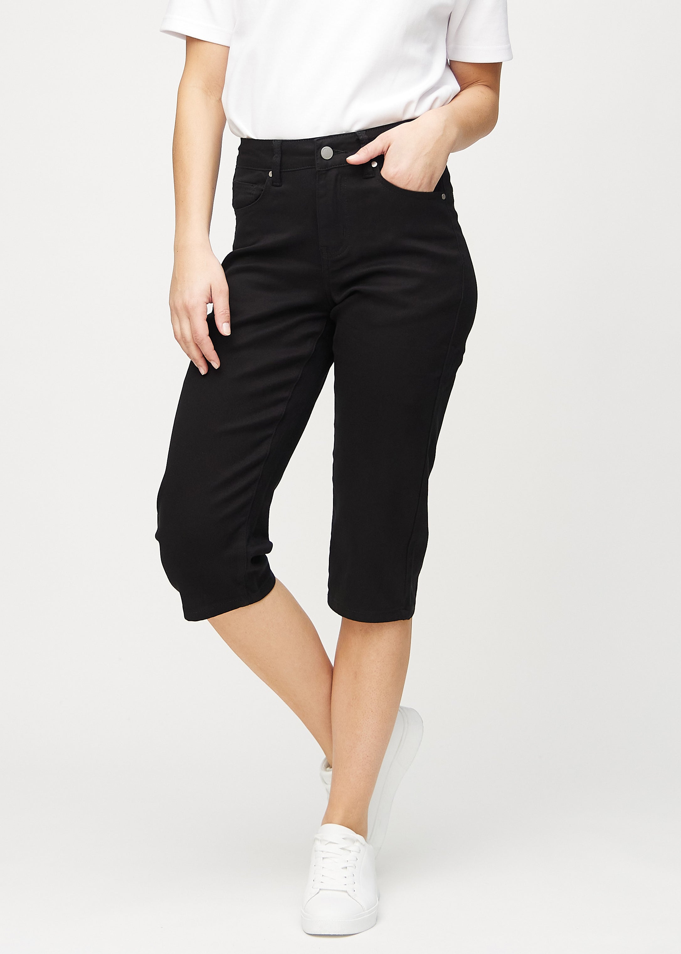Regular capris til dame | Straight fit fra Perfect Jeans